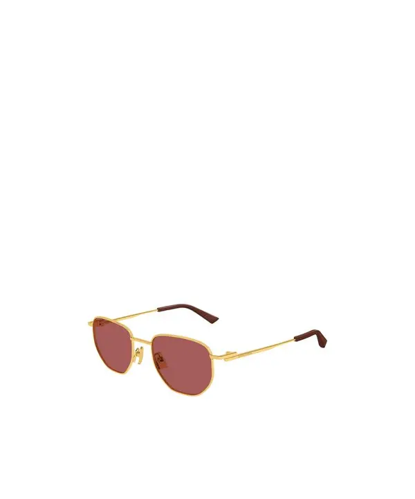 Bottega Veneta Split Panthos Sunglasses - Pink