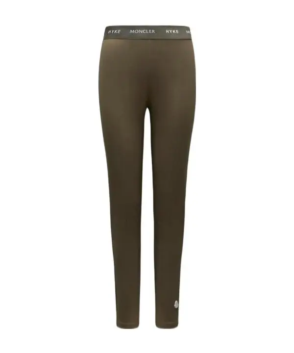 Moncler Logo High-rise Tights