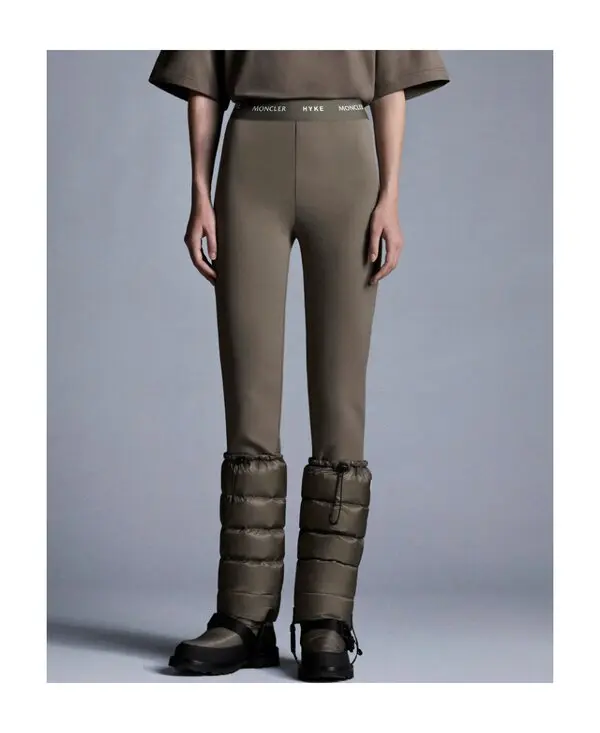 Moncler Logo High-rise Tights