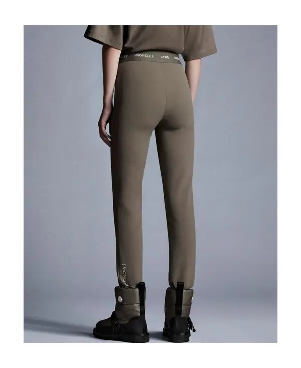Moncler Logo High-rise Tights