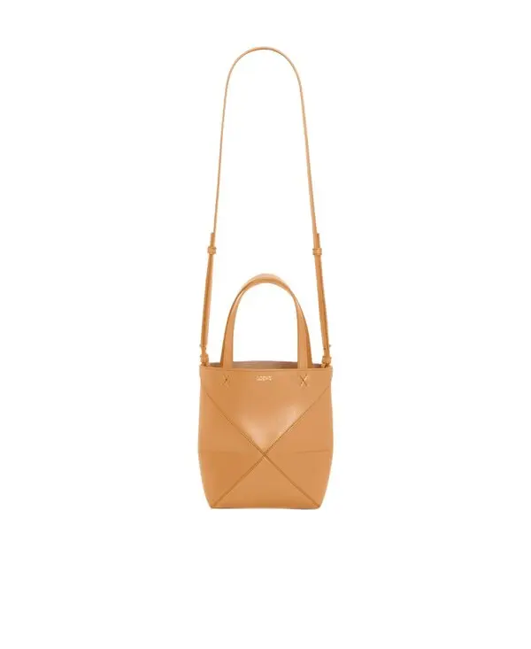 Loewe Mini Puzzle Fold Tote Bag - Yellow