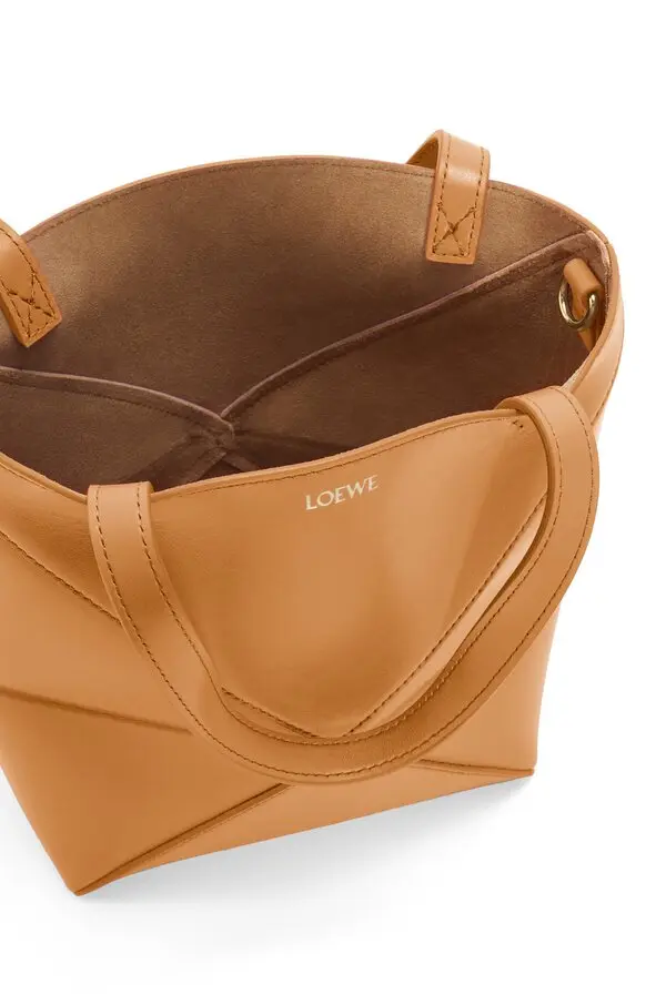 Loewe Mini Puzzle Fold Tote Bag - Yellow