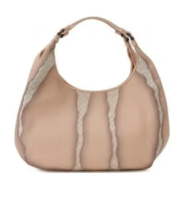 Bottega Veneta Hobo Handbag With Logo Detail