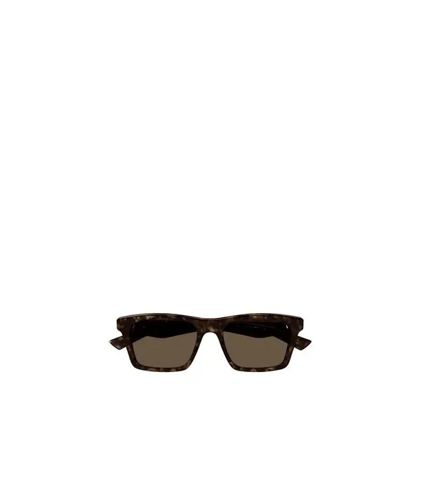 Alexander McQueen Square Frame Sunglasses - Brown