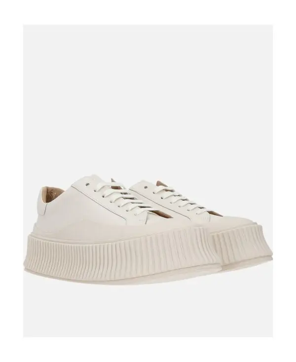 JIL SANDER Low Top Sneakers - Nude