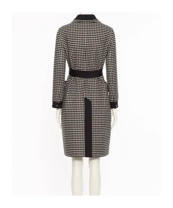 Valentino Garavani Micro Vichy Belted Coat