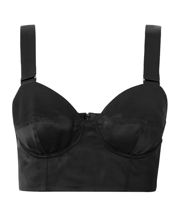 Erdem Corset Bra Top - Black