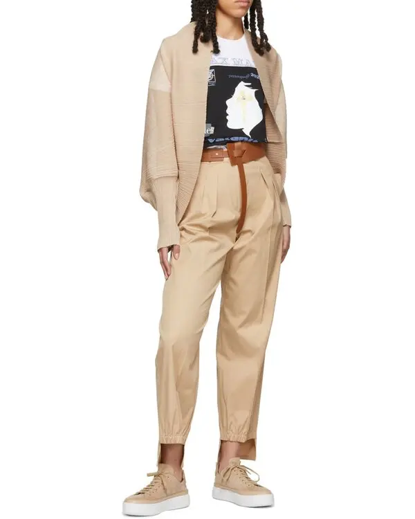 Max Mara Printed Round Neck Short Sleeve T-shirt
