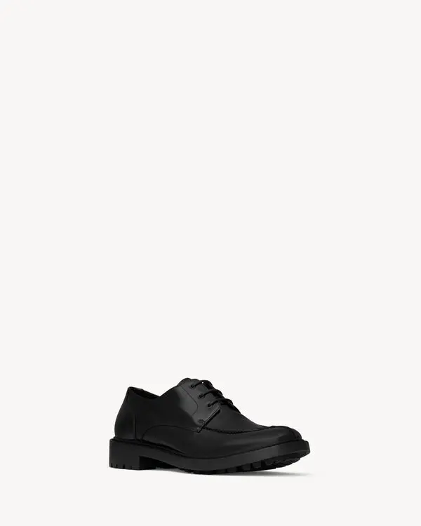 Saint Laurent Lino Lace-up Derby Shoes