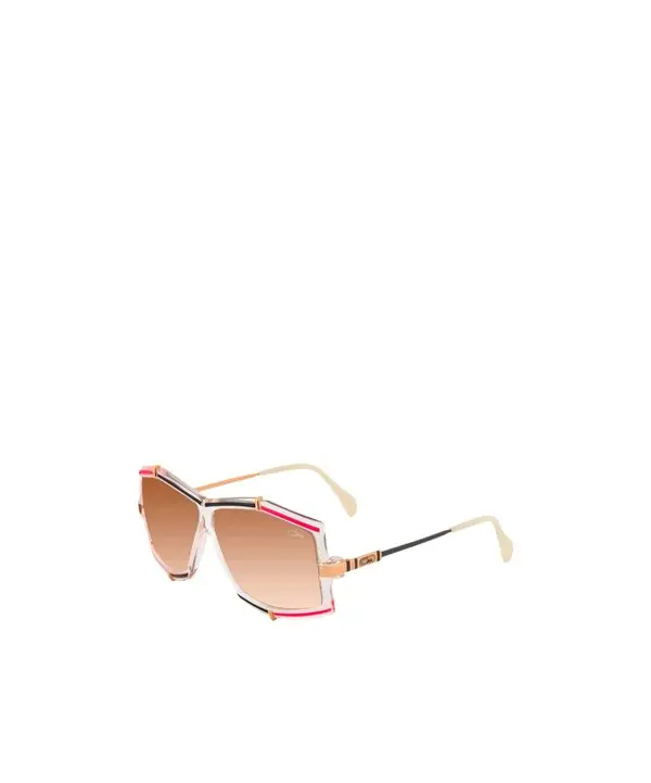 Cazal Geometric Sunglasses - Nude