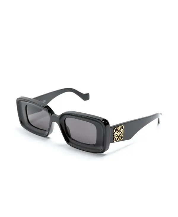 Loewe Geometric Frame Sunglasses - Black