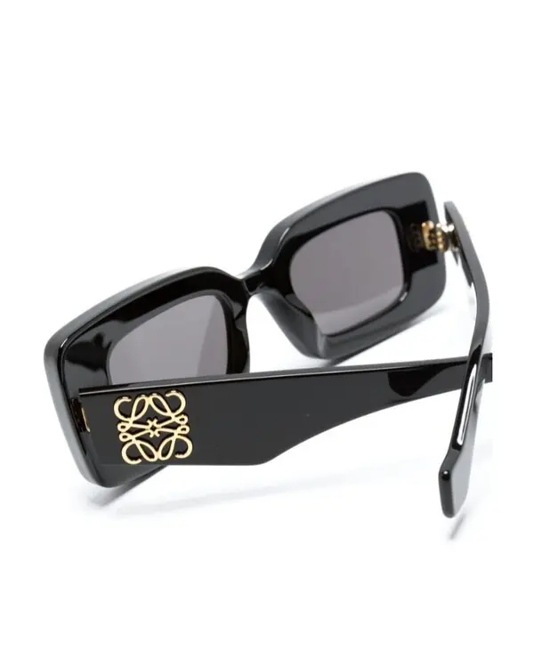 Loewe Geometric Frame Sunglasses - Black