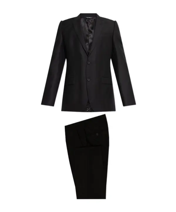 Dolce & Gabbana Dolce Gabbana Martini-fit Tailored Suit - Black