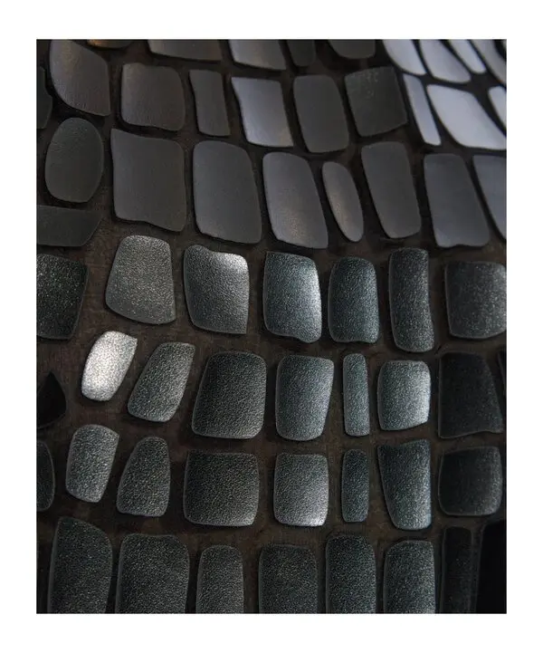 Dsquared2 Sleeveless Boatneck Mini Dress With Crocodile Print