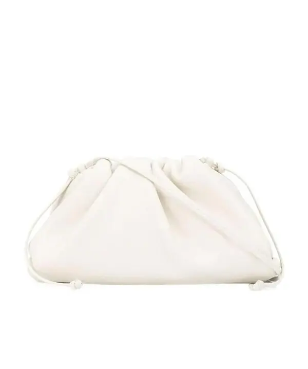 Bottega Veneta The Mini Pouch Bag - Chalk Color