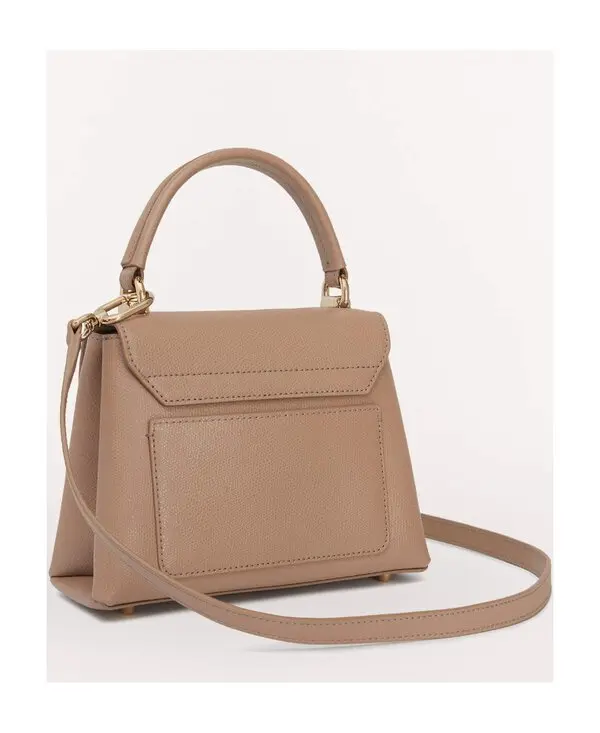 Furla 1927 Mini Leather Shoulder Bag - Brown
