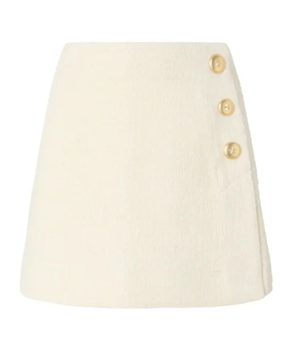 Pinko Tweed Mini Skirt - No