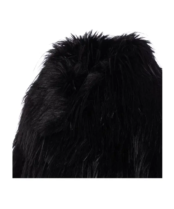 Pinko High-neck Faux Fur Jacket
