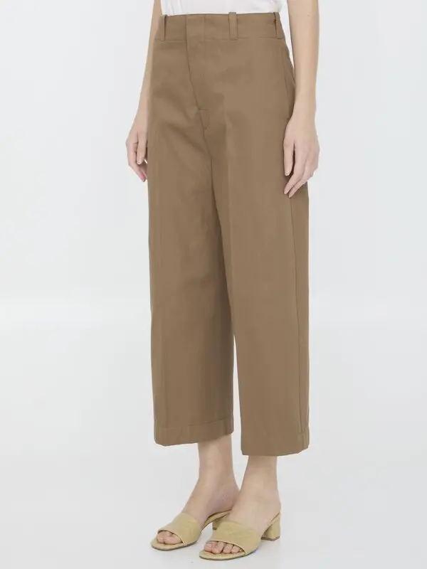 Bottega Veneta Cropped Tailored Trousers