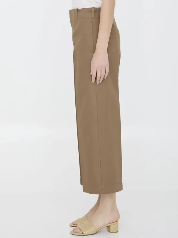 Bottega Veneta Cropped Tailored Trousers