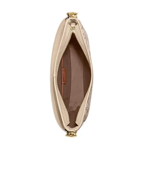 COACH Logo Jacquard Top Handle Tote