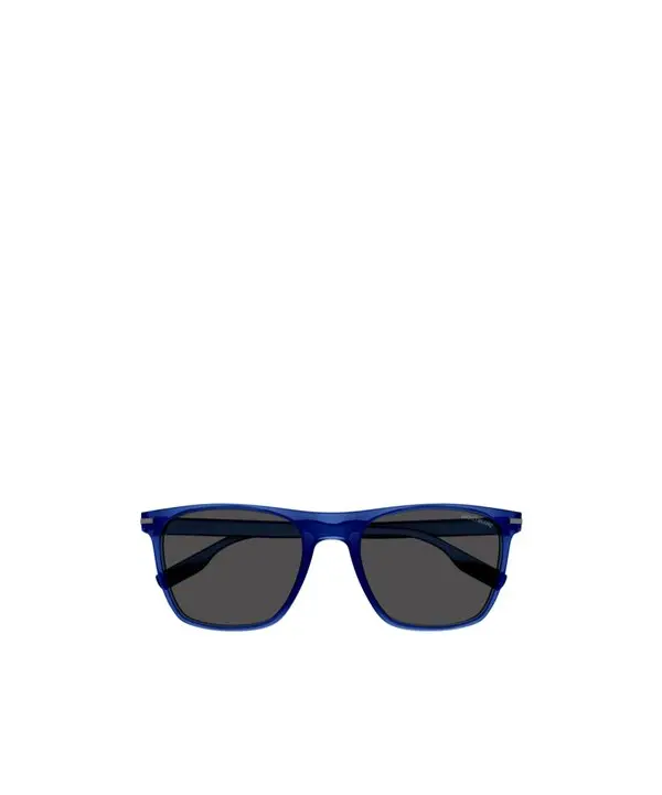 Montblanc Eyewear Square Frame Sunglasses - Blue