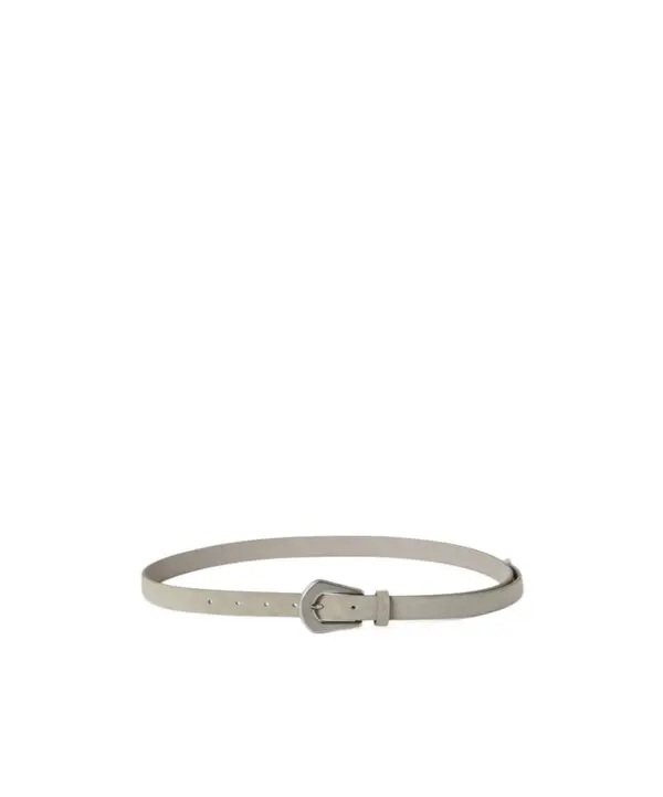 Brunello Cucinelli Metallic Buckle Fastened Belt - Nude