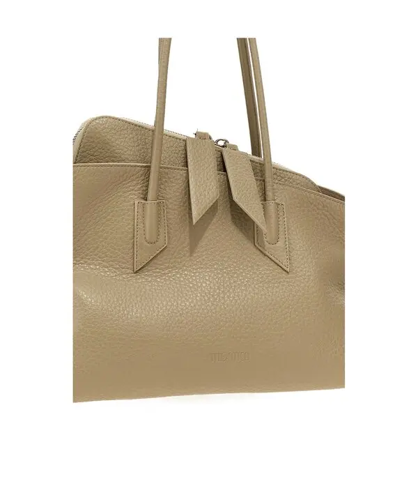 Attico Double-strap Shoulder Bag - Beige