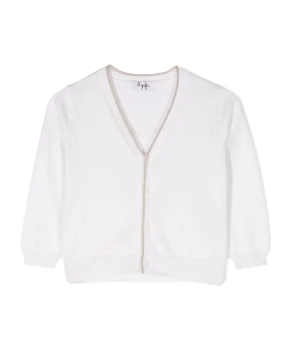 IL GUFO V-neck Button-up Cardigan