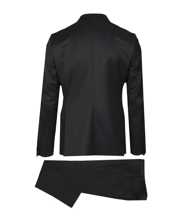 Zegna Long-sleeved Blazer And Trousers Set