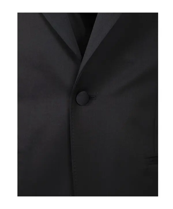 Zegna Long-sleeved Blazer And Trousers Set