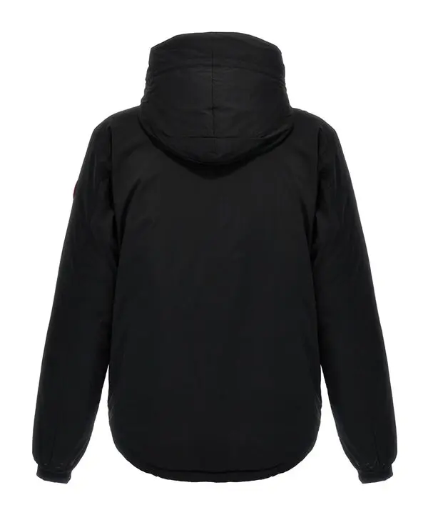 Canada Goose Lodge Hooded Down Jacket - Black