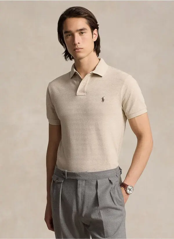 Polo Ralph Lauren Slim Fit Polo Shirt - White