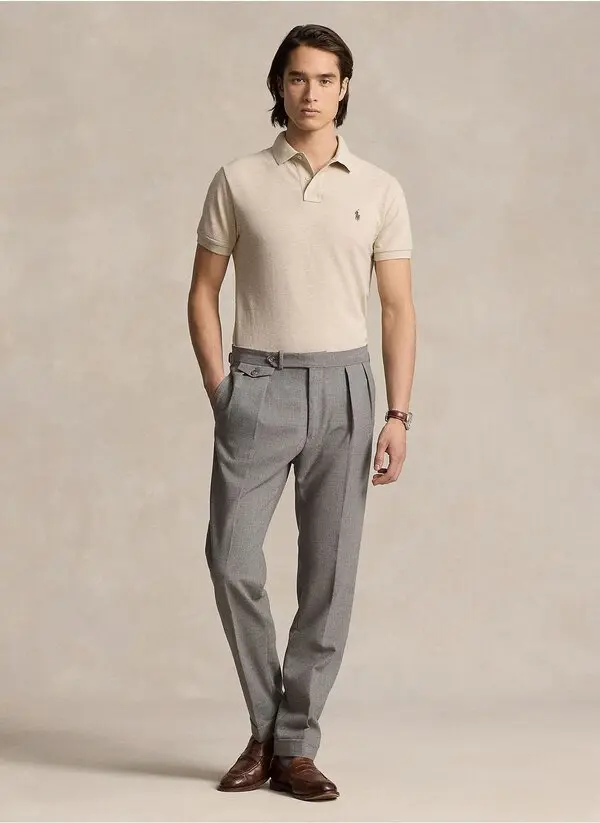 Polo Ralph Lauren Slim Fit Polo Shirt - White