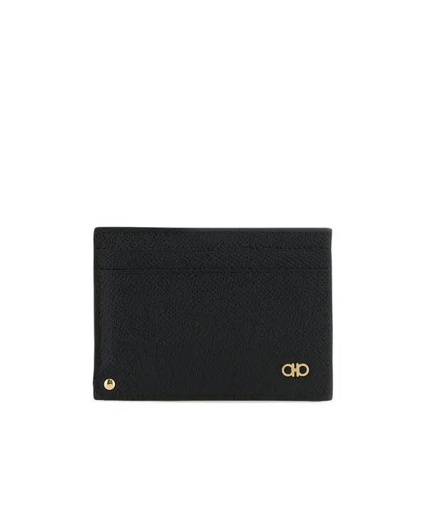 FERRAGAMO Square Card Bag - Nero