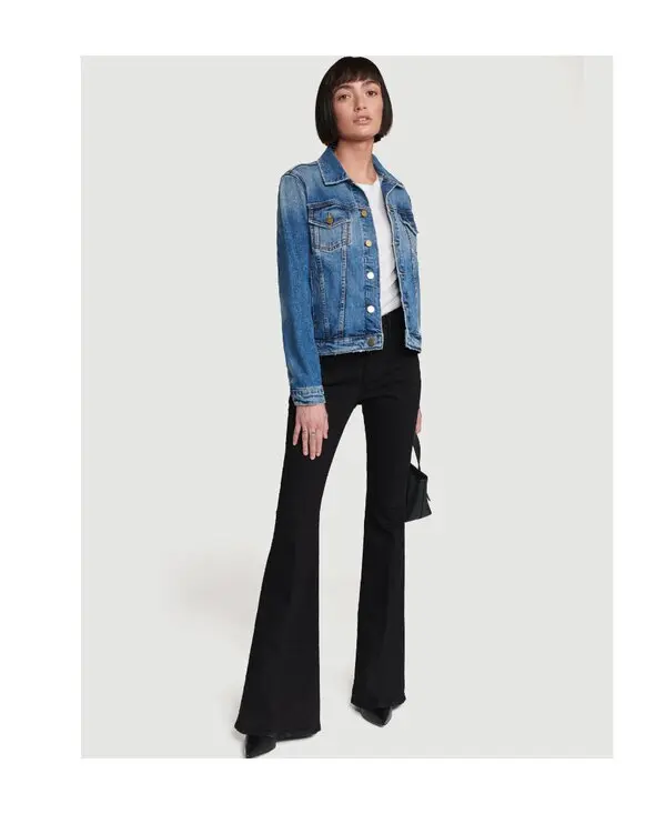 FRAME Le Pixie High Flare Jeans