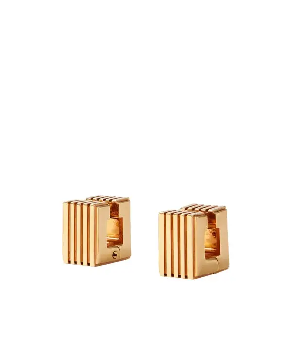 Khaite Small Empire Earrings - Golden