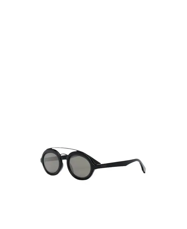 Fendi Oval Frame Sunglasses - Gray
