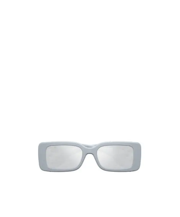 Gucci Rectangular Frame Sunglasses - Silver