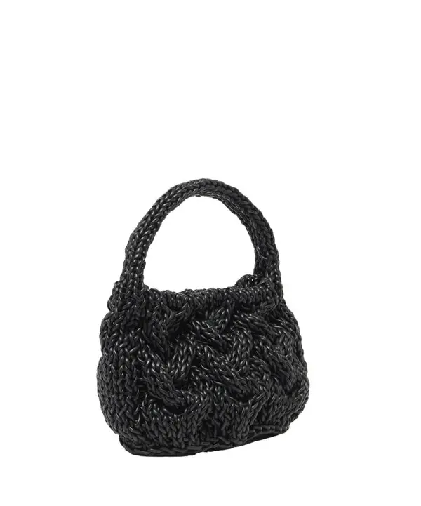 J.W.ANDERSON Small Cable Knitted Top Handle Bag