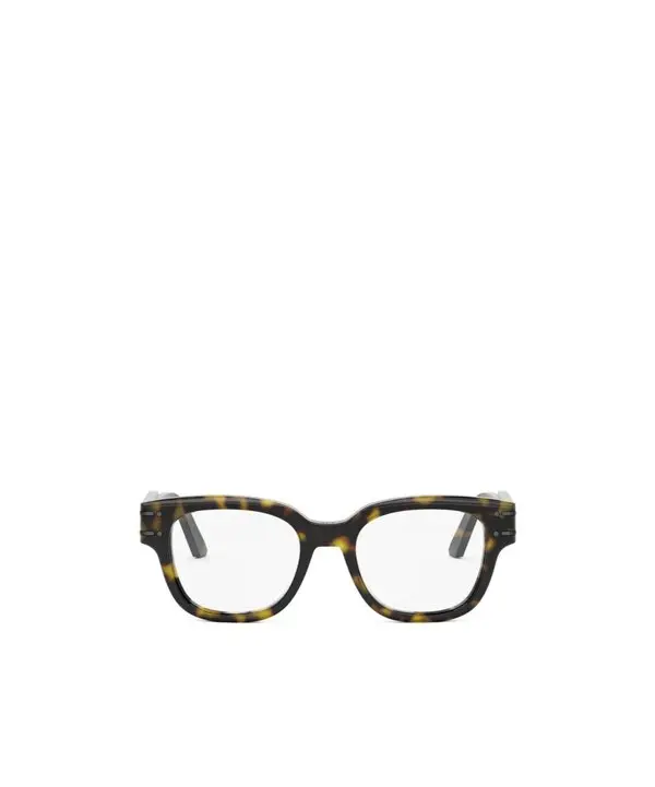 Dior Square Frame Eyeglasses - Green