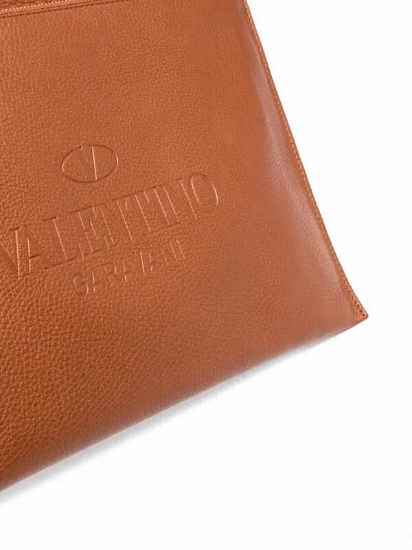 Valentino Garavani Studded Logo Clutch