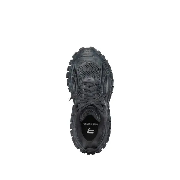 Balenciaga Defender Lace-up Sneakers - Black