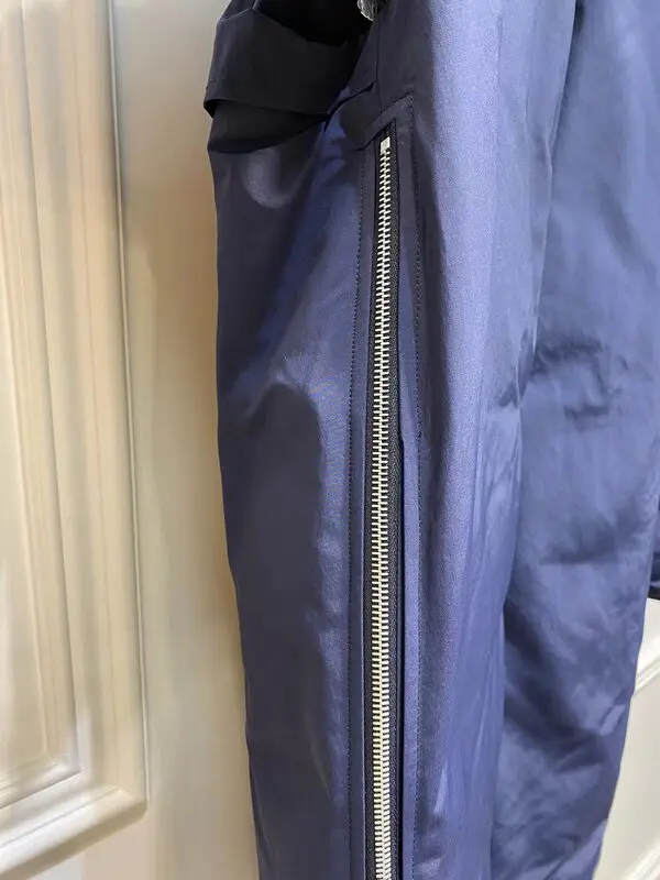 JIL SANDER Long Zip Up Down Jacket