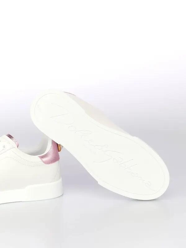 Dolce & Gabbana Portofino Low-top Sneakers - White