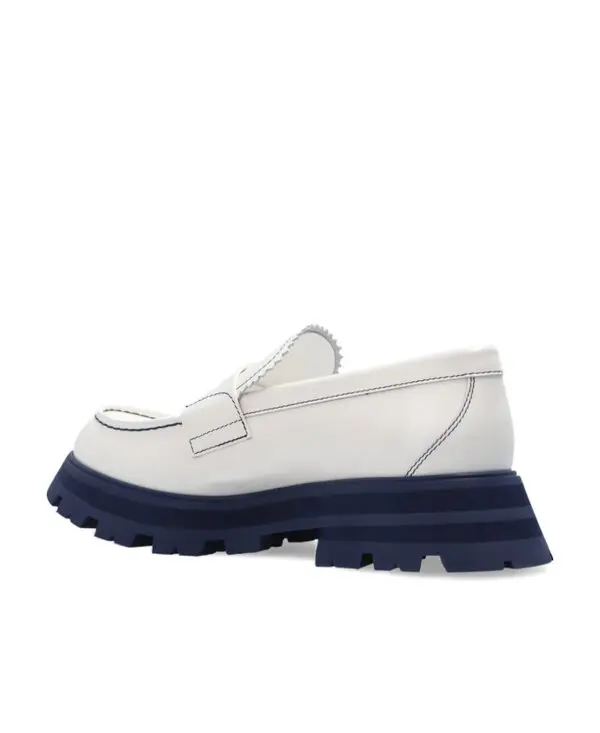 Alexander McQueen Wander Chunky Slip-on Loafers - White