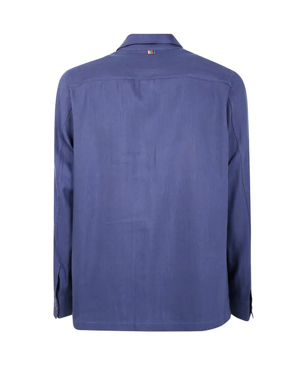 Paul Smith Wool Shirt Jacket - Blue