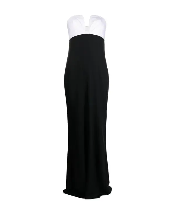 Roland Mouret Two-tone Gown