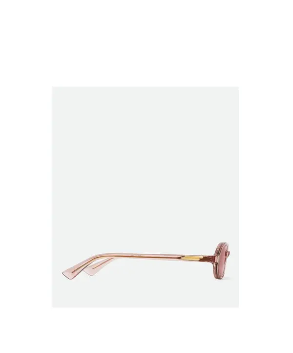 Bottega Veneta Oval Frame Sunglasses