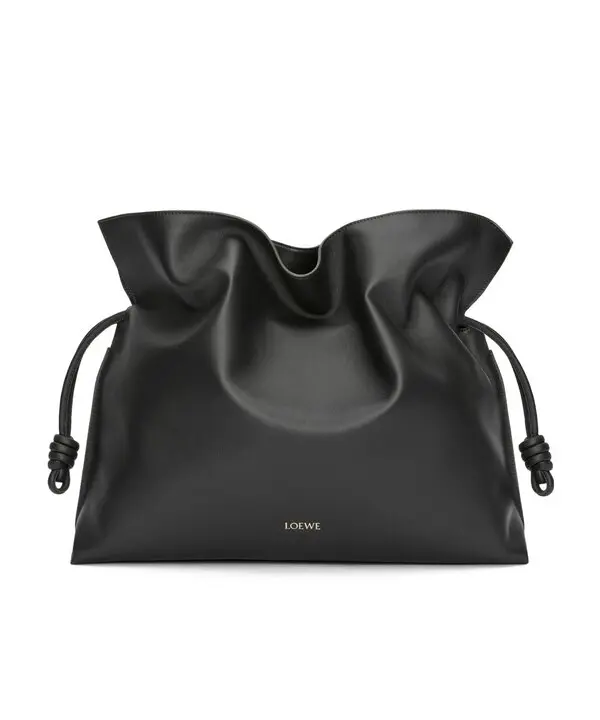 Loewe Flamenco Clutch Bag - Black